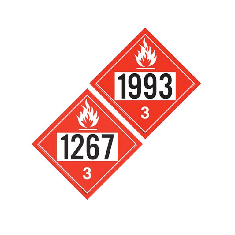 Single Placards - Kraft Tank Online Parts Store