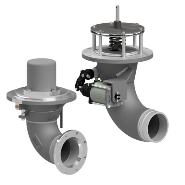 Betts 6" x 4" 90 Air Emergency Valves - Kraft Tank Online Parts Store